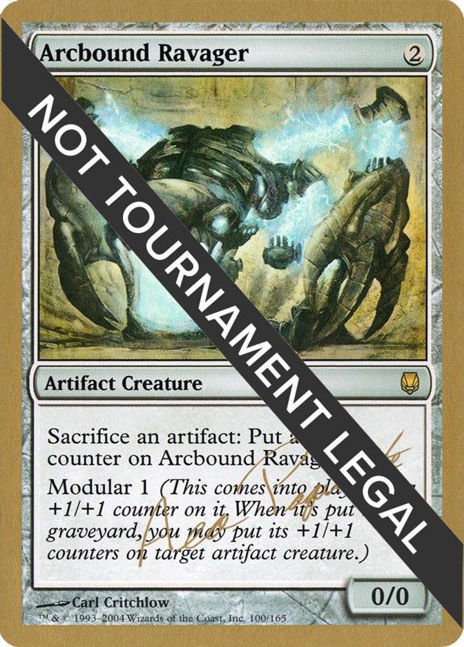 Arcbound Ravager - 2004 Aeo Paquette (DST) [WCD - N/A] – Magic & Monsters