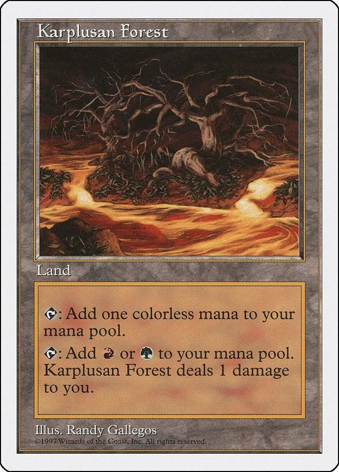 Karplusan Forest [5ED - N/A] – Magic & Monsters