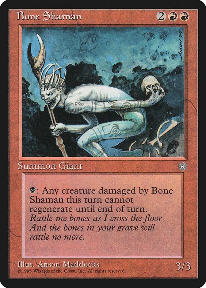Bone Shaman [ICE - N/A] – Magic & Monsters