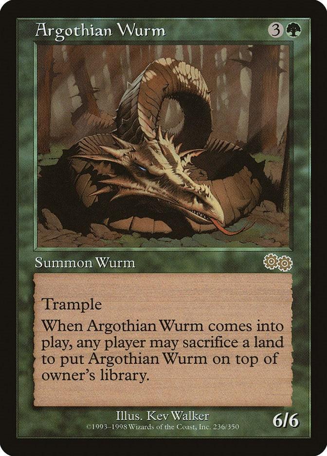 Argothian Wurm [USG - 236] – Magic & Monsters